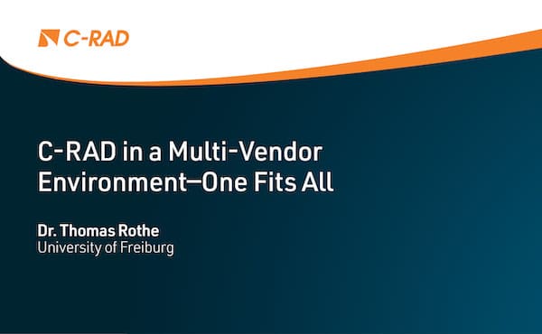 C-RAD in a Multi-Vendor Environment—One Fits All - C-RAD